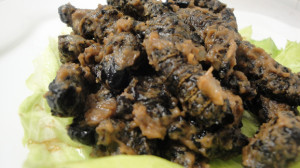 Traditional Zimbabwean Madora (mopane worms) in peanut butter ...