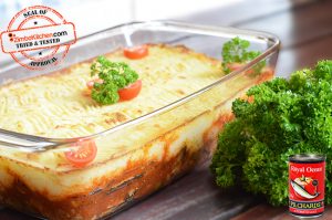 (sponsored) Vegetable and Pilchards Shepherd's Pie - ZimboKitchen